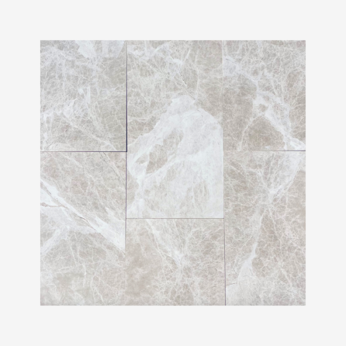 Bianca Chiaro Sandblasted Antislip Marble Tiles - Dream Tiles