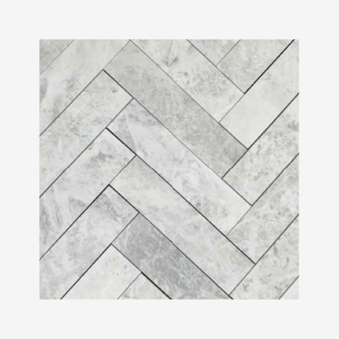 NIMBUS WHITE HONED MARBLE SUBWAY - Dream Tiles